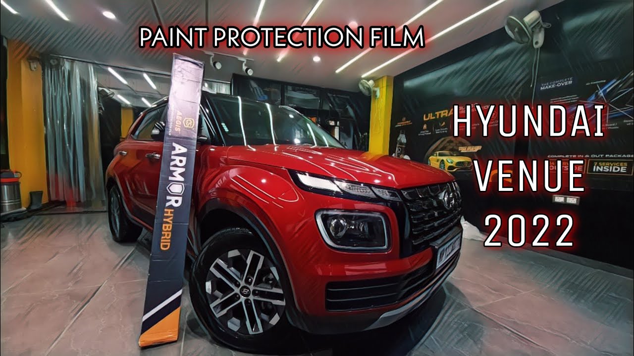 2022 Hyundai Venue Aegis Paint Protection Film. Ultimate Gloss - YouTube