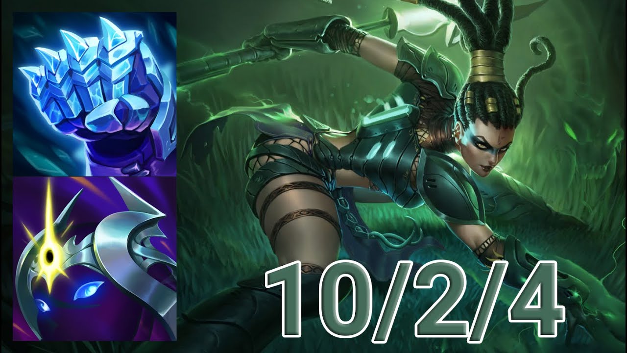 TANK Nidalee Top VS Renekton | EUW GrandMaster Patch 13.7 - YouTube