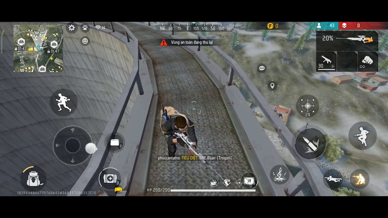 Free fire đấu rank xếp hạng p84 (s43) - YouTube