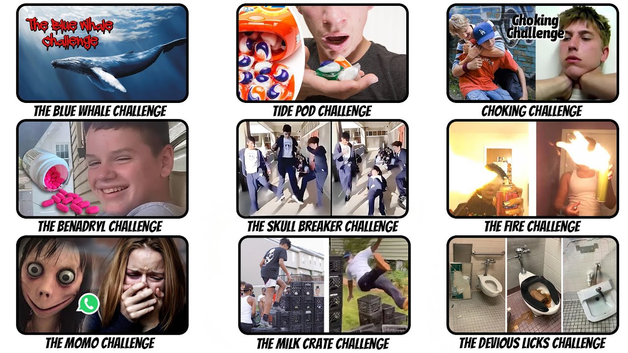 The Most DANGEROUS Viral Challenges Ever Explained - YouTube