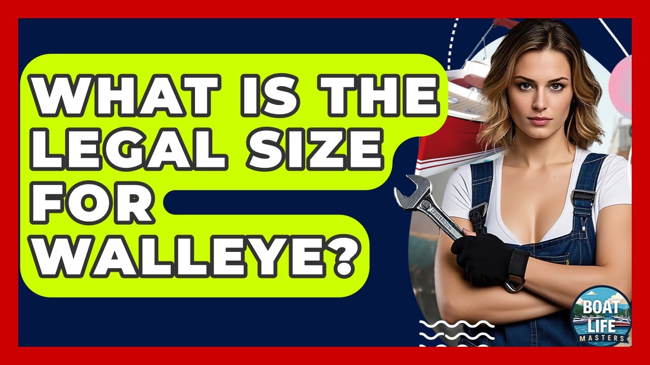 What Is The Legal Size For Walleye? - Boat Life Masters - YouTube