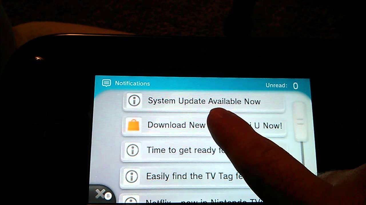 Notifications on the Wii U - YouTube