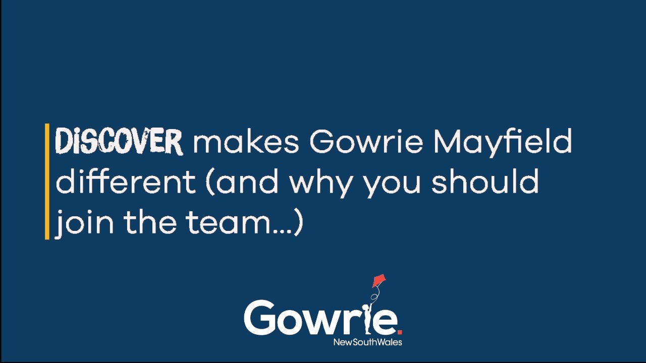 Why Work at Gowrie? Just ask Sarah from Mayfield EEC ! - YouTube