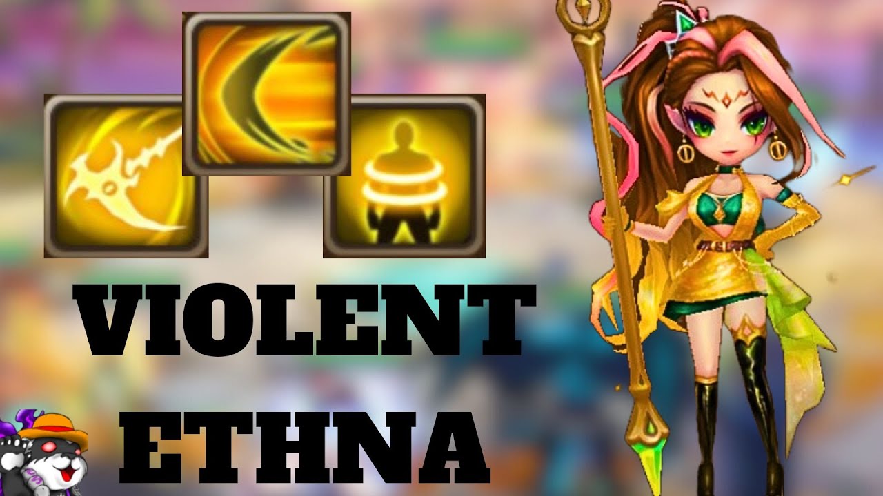 The Power Of Ethna (Wind Hell Lady) In Special League RTA Summoners War ...
