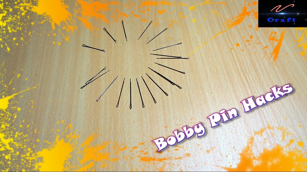 Hair Pin hacks in daily using - YouTube