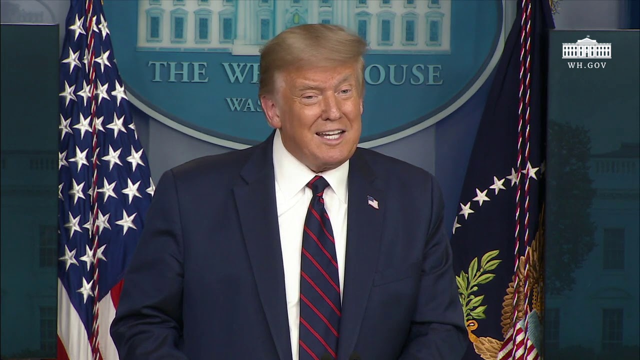08/04/20: President Trump Holds a News Conference - YouTube
