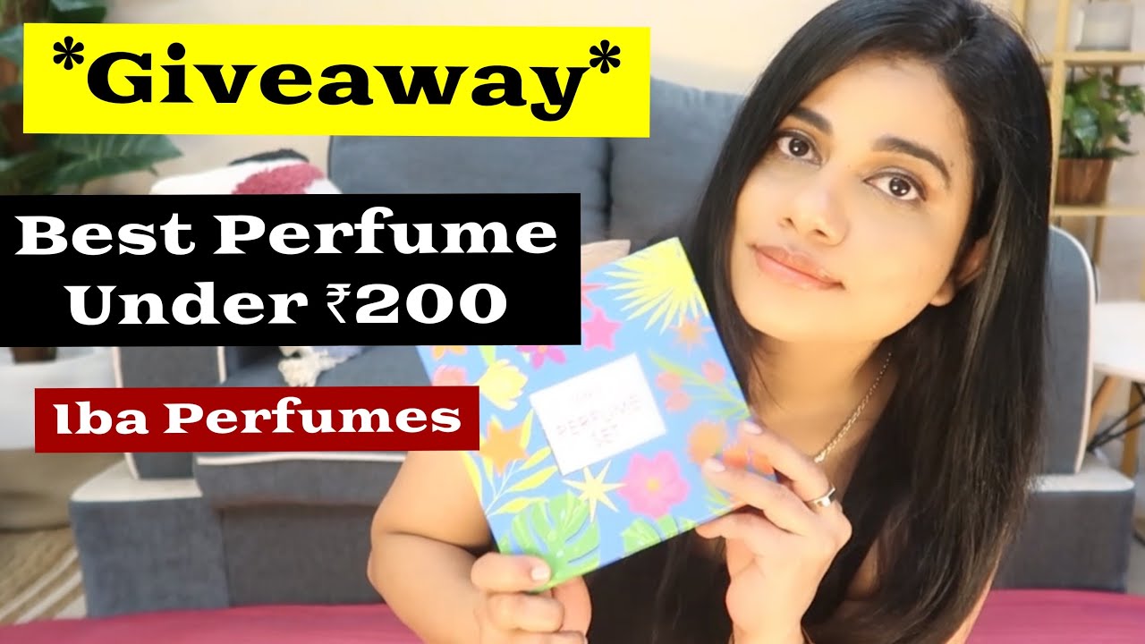 IBA Perfumes Review | Best Perfumes under ₹200 | *Giveaway* | Sana K ...