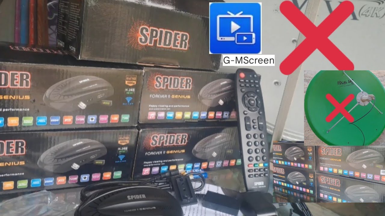 Spider Forever 9 Genius Latest Model2023 Forever, GM Screen, H.265 ...