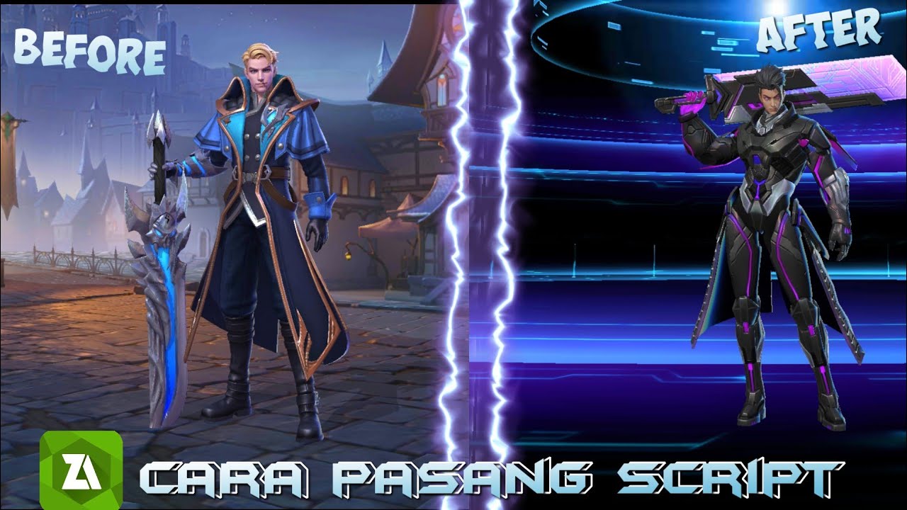NEW CARA PASANG SCRIPT SKIN MLBB DI ZARCHIVER 2024 | Zenoz MLBB - YouTube