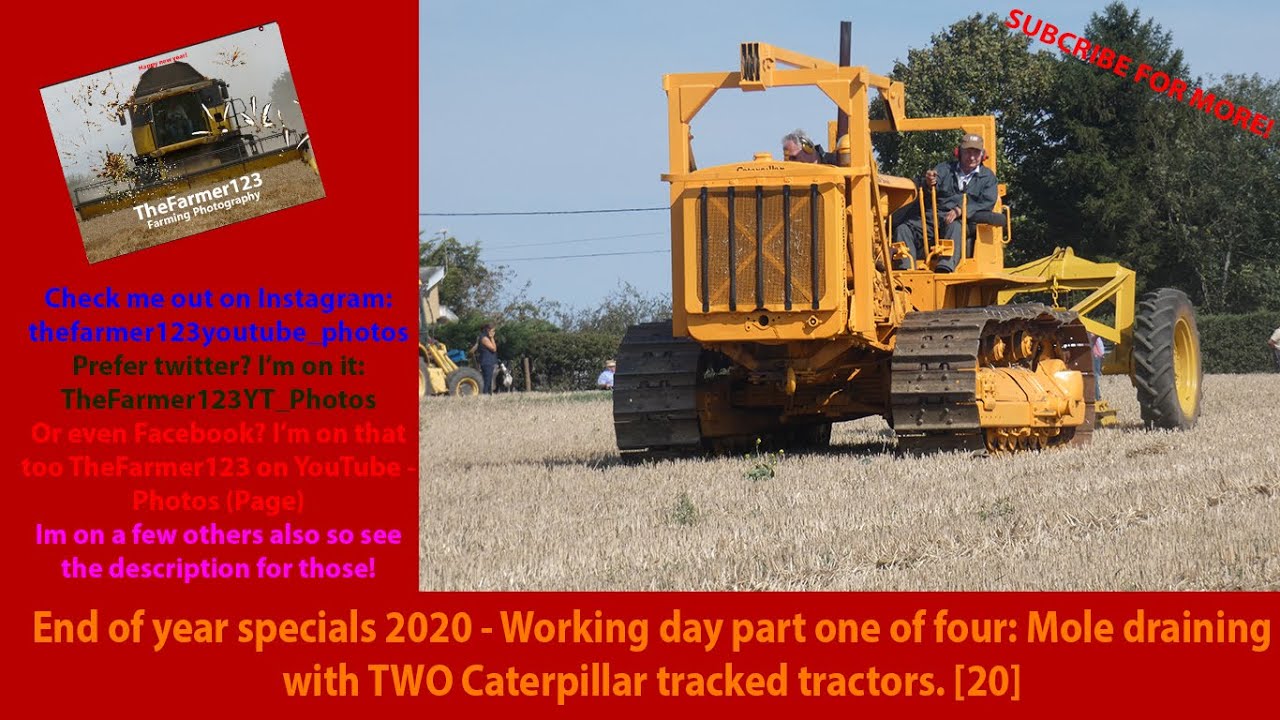 End of year specials 2020 - Working day Pt.1/4: Mole draining w/TWO ...