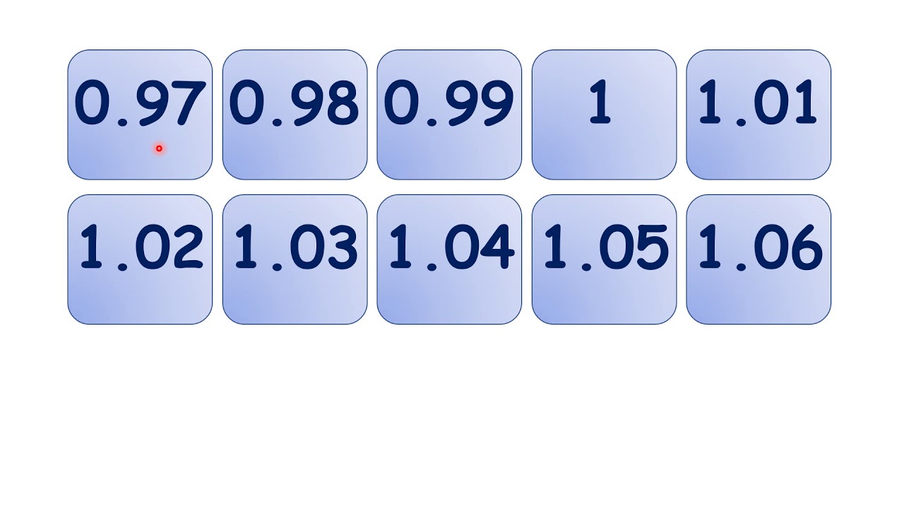 Count on in decimal steps - YouTube