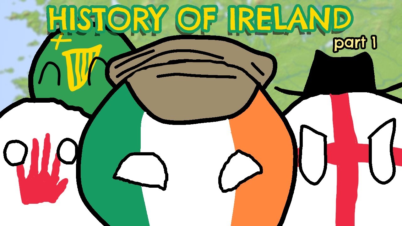 History of Ireland - countryballs (part 1) - YouTube