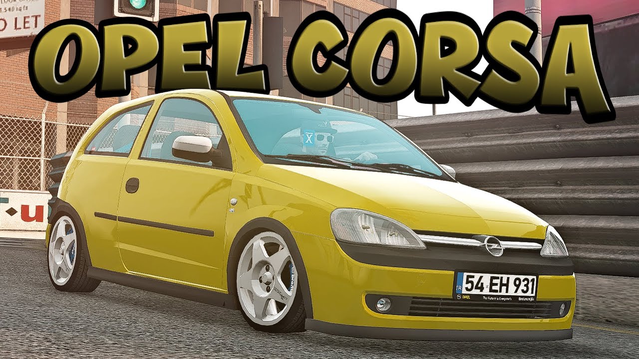 LFS - Opel Corsa C 1.7DTi Modu - YouTube