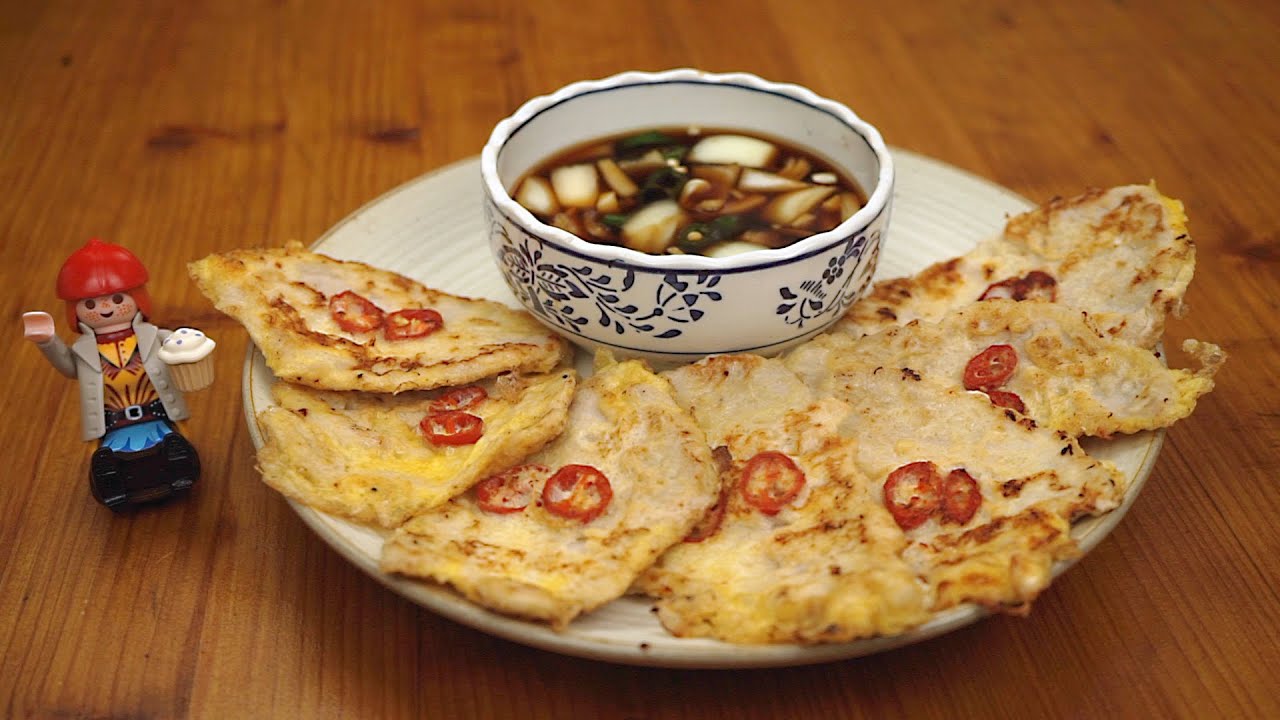 Yukjeon :: Korean Pork Pancake :: Super Simple Recipe - YouTube