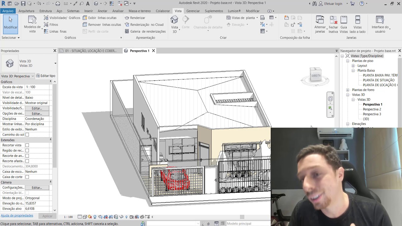 02 - Conhecendo um pouco de Revit - Curso de Revit Projeto ...
