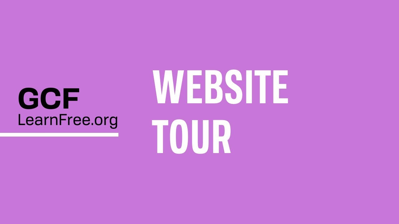 GCFLearnFree.org Website Tour - YouTube