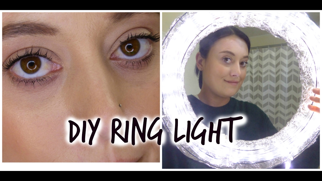2017 DIY DIVA RING LIGHT+cheap and easy - YouTube