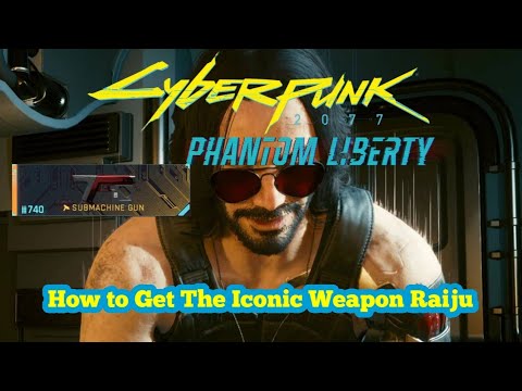 How to get the Iconic Weapon Raiju in Cyberpunk 2077 - YouTube