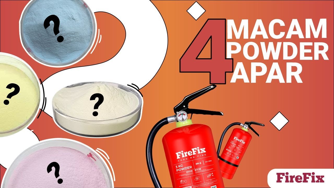 4 JENIS POWDER APAR & PEMBAHASAANNYA - APAR POWDER - YouTube