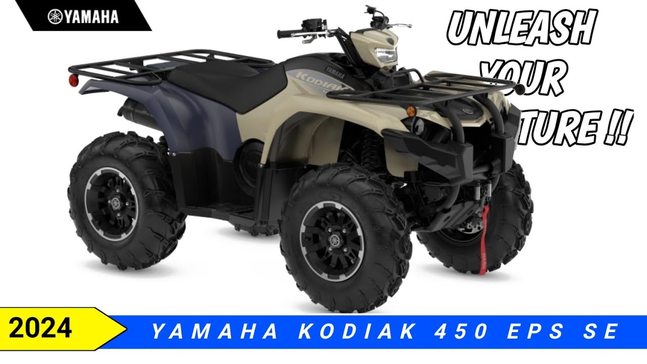 2024 Yamaha Kodiak 450 EPS SE: Small but Mighty! - YouTube
