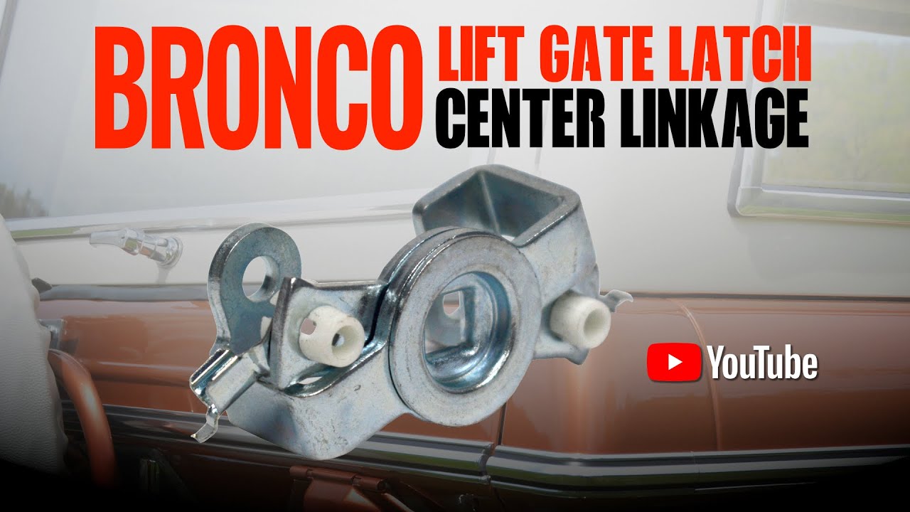 Restore your Bronco lift gate handle operation with a new center ...