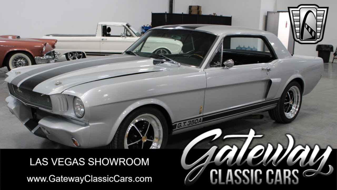 1965 Ford Mustang Stock #1212-LVS - YouTube