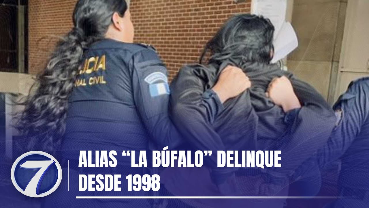 Alias “La Búfalo” delinque desde 1998 - YouTube