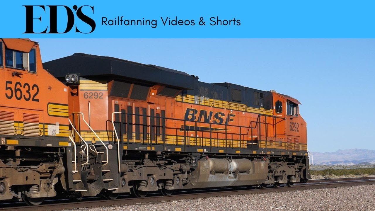 Ed's New Railfanning Video November 12, 2023 BNSF 6292 MP 733 NEEDLES SUB - YouTube