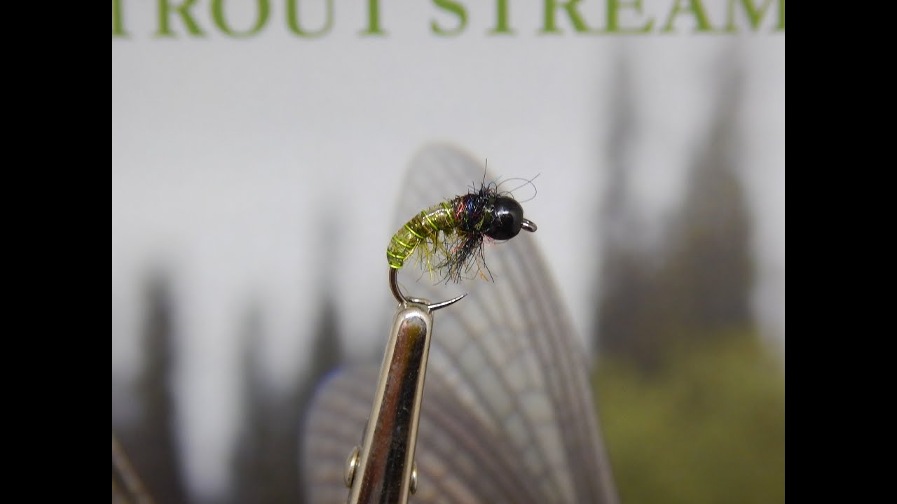 The NS Caddis to imitate Hydropsyche larvae - YouTube