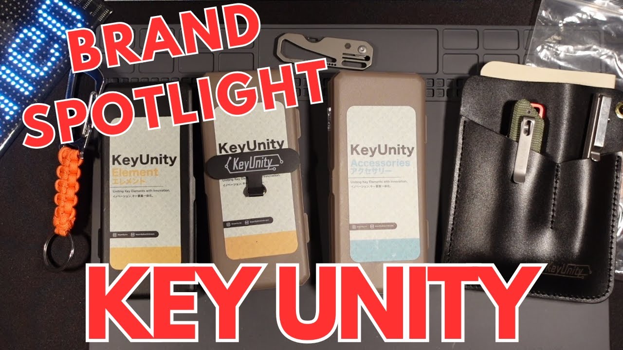 Titanium EDC Gear for Your Keychain from Key Unity | Brand Spotlight ...