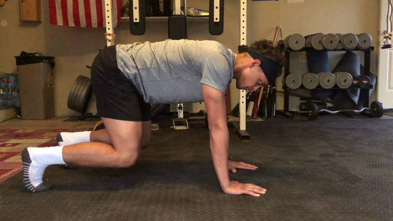 Bear Crawl Progression - DJ Lee Hitting - YouTube