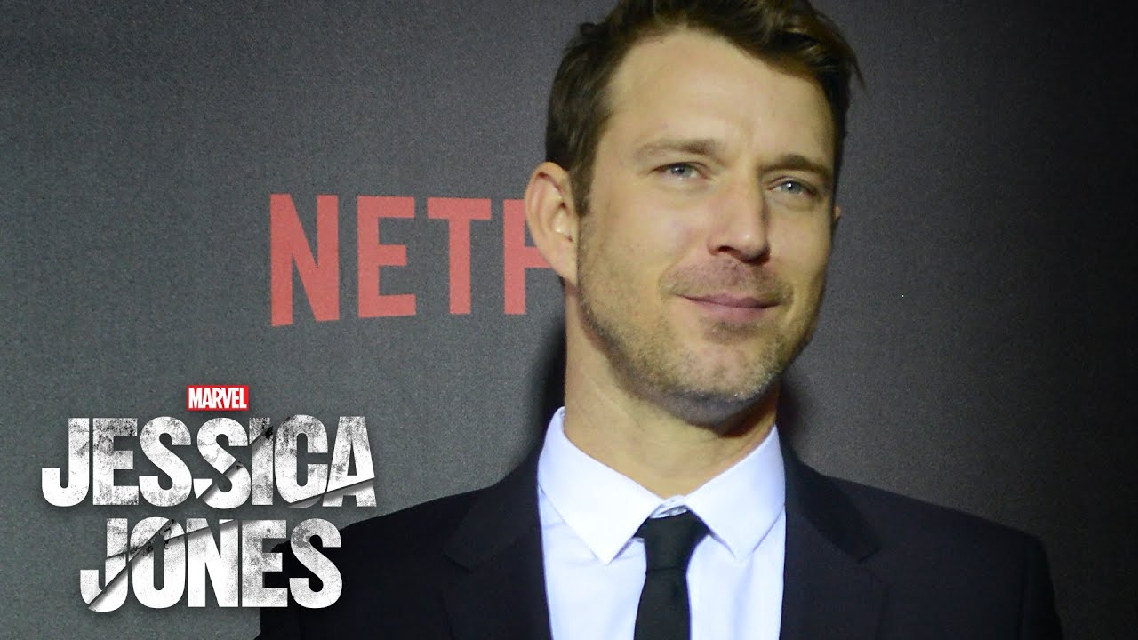 Will Traval on Will Simpson - Marvel's Jessica Jones Red Carpet - YouTube