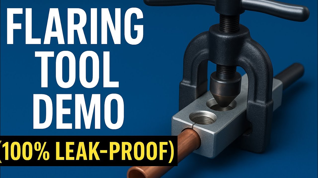 How to Make a Perfect Flare | New Flaring Tool Full Guide for HVAC & AC ...