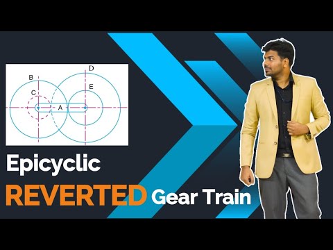 Reverted Gear train Problem | kinematics of Machinery | KOM in ENGLISH - YouTube