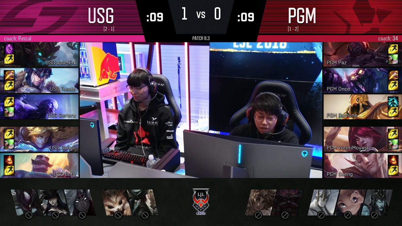 PGM vs USG - Game 2 and 3 - LJL - Round 4 - YouTube
