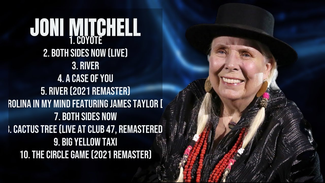 Joni Mitchell-The essential hits mixtape-Premier Songs Mix-Linked - YouTube