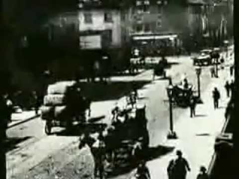 Traffic Crossing Leeds Bridge 1888 by Louis Le Prince - YouTube