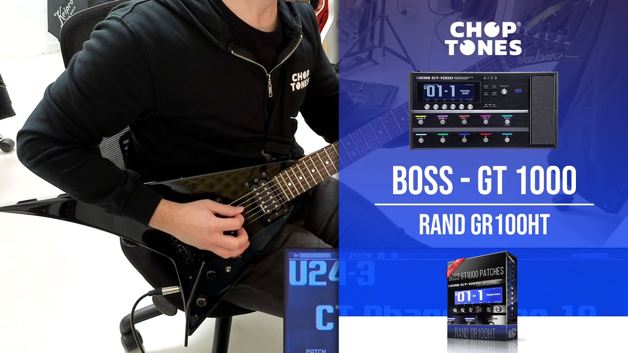 Rand GR100HT Amp Pack for Boss GT-1000 | Playthrough Demo (Randall ...