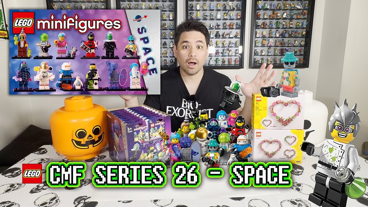 LEGO CMF Series 26 - SPACE | Dr. Brickenstein - YouTube