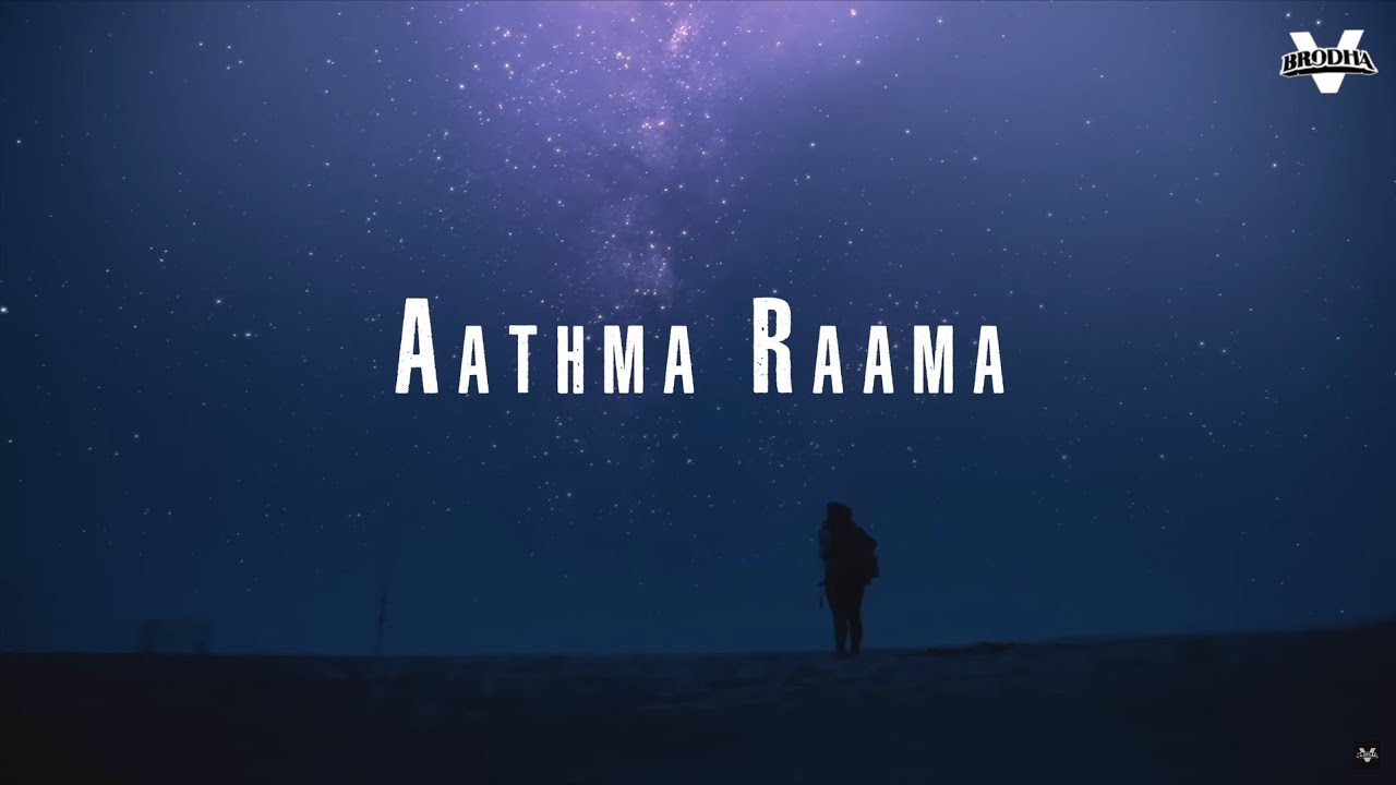Brodha V - Aathma Raama | ONLY VOCALS @BrodhaV - YouTube