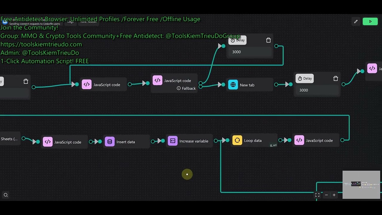 LinkedIn Auto Connect Scrip Automation free - YouTube