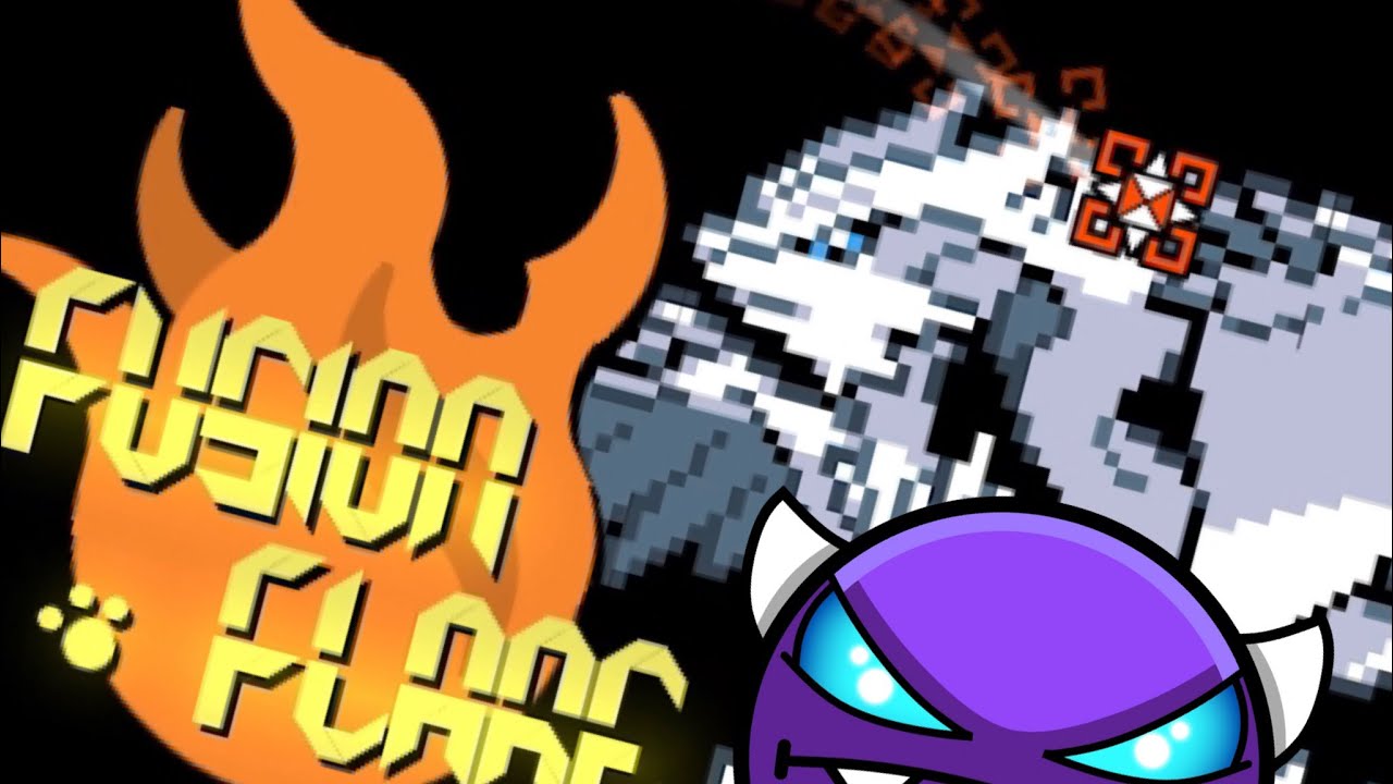 “Fusion Flare” 100% [Easy Demon] by Skitten [Geometry Dash] MatyLeviX9 ...