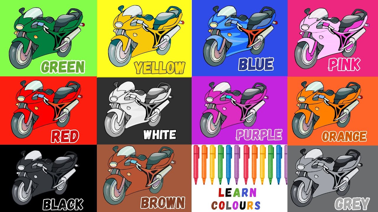 Let's Learn The Colors! | Colors Song | Teach English Colors Vocabulary ...