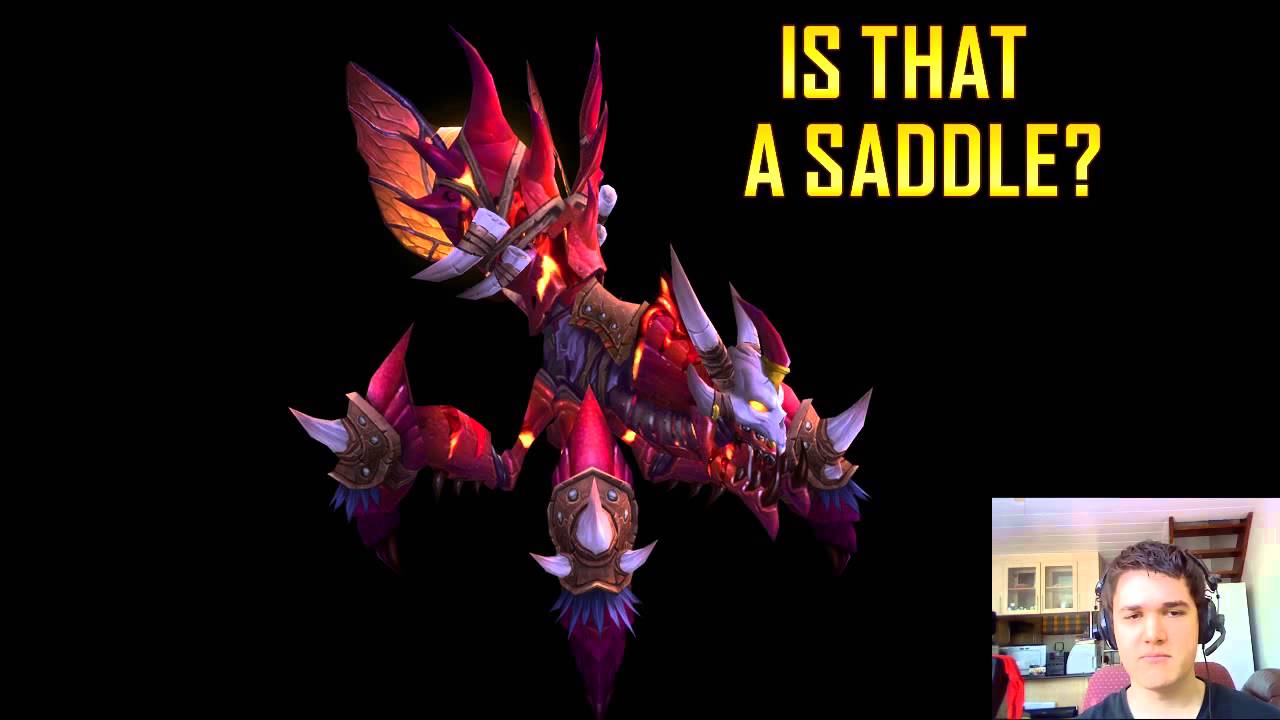 World of Warcraft: Warlords of Draenor NEW MOUNT Savage Silithid - YouTube