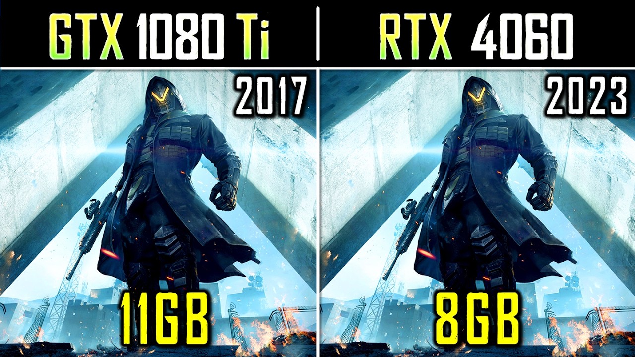 GTX 1080 Ti vs RTX 4060 - 2017 High End vs 2023 Mid Range - Tested in ...