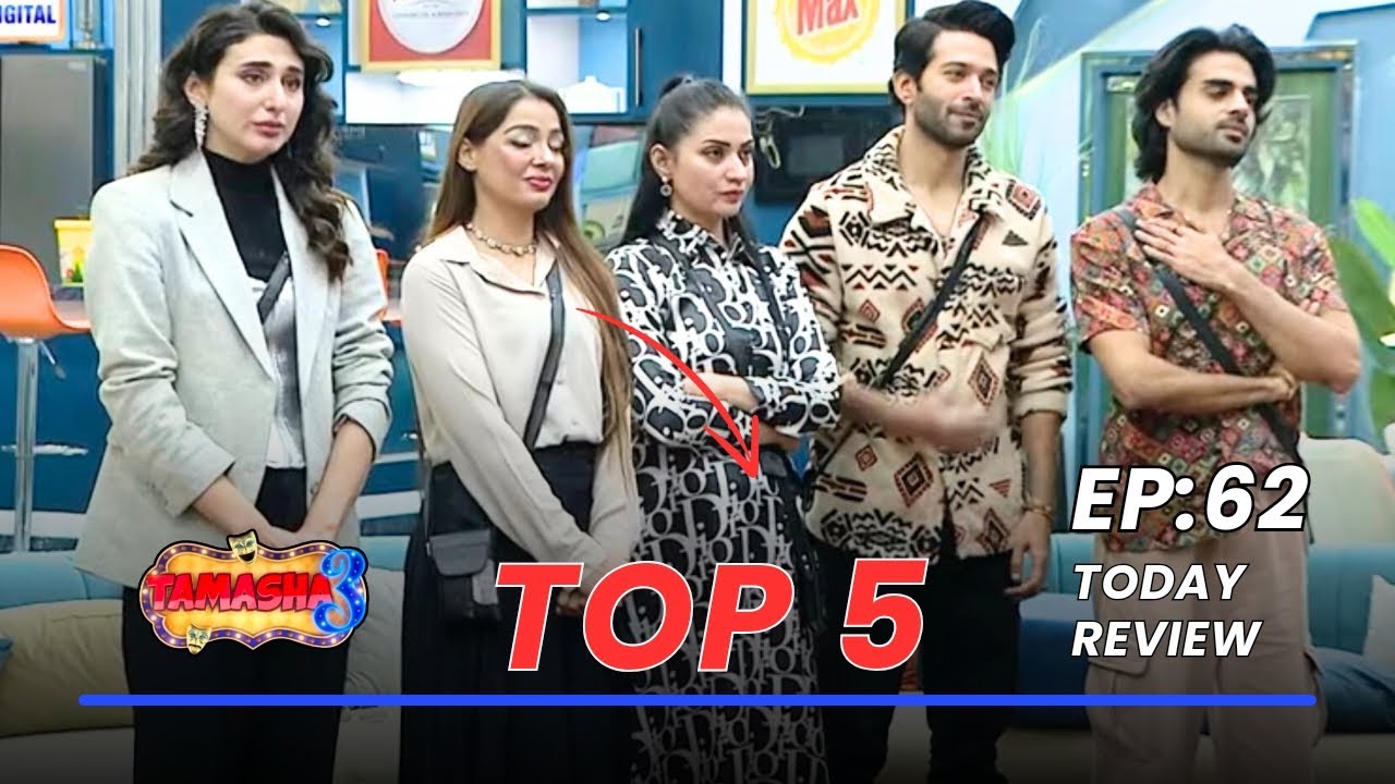 TAMASHA SEASON 3 | FAIR ELIMINATION | TOP 5 | ARSLAN AQEEL WAJEHA SAIMA ...