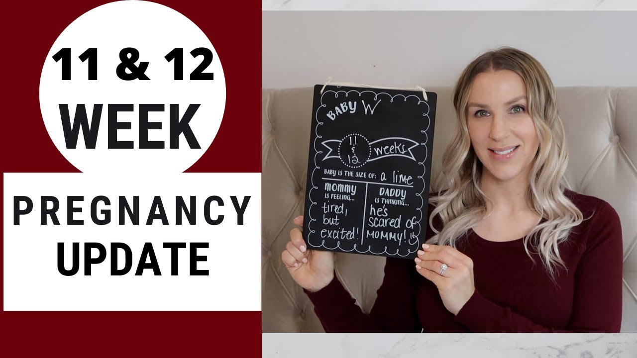 11 & 12 Week Pregnancy Update || Baby #2 || Melissa Marie || Week by ...