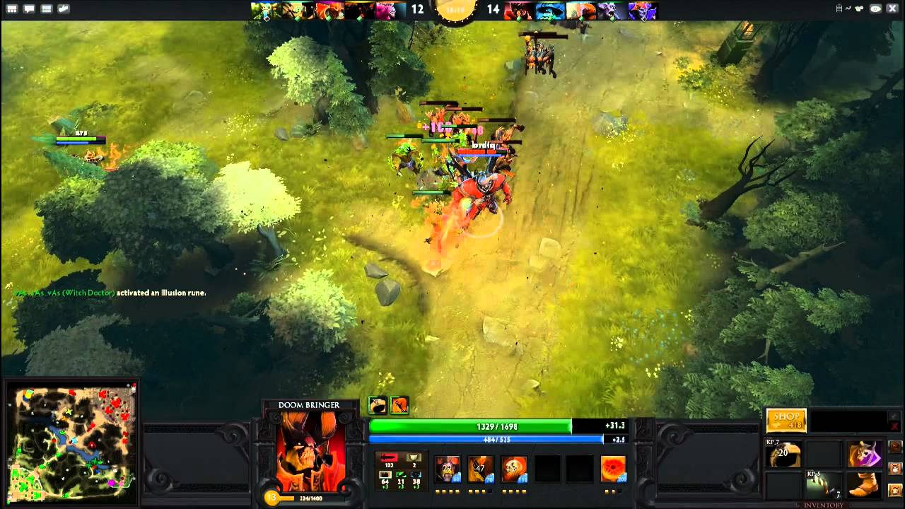 Dota 2 gameplay on STEAM - YouTube