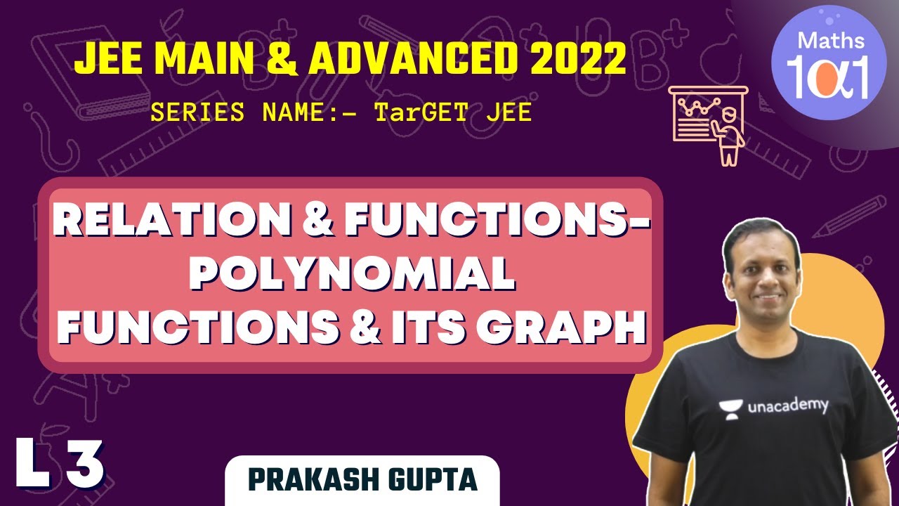 Relation & Functions- Polynomial Functions & its Graph (Lec-2) | JEE ...