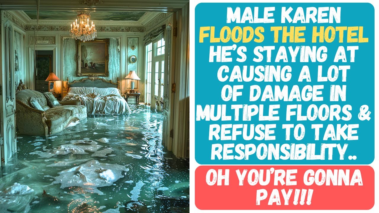 Entitled Guest Turns Hotel into a Disaster Zone Flooding Multiple ...